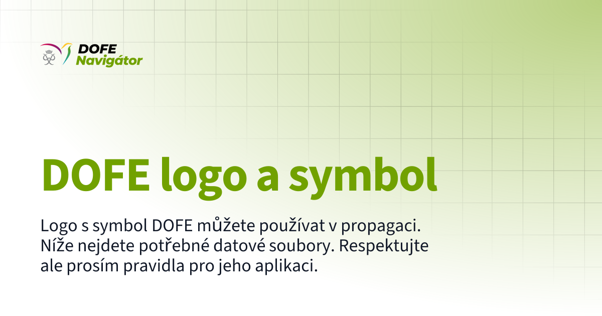 DOFE logo a symbol | DOFE Navigátor