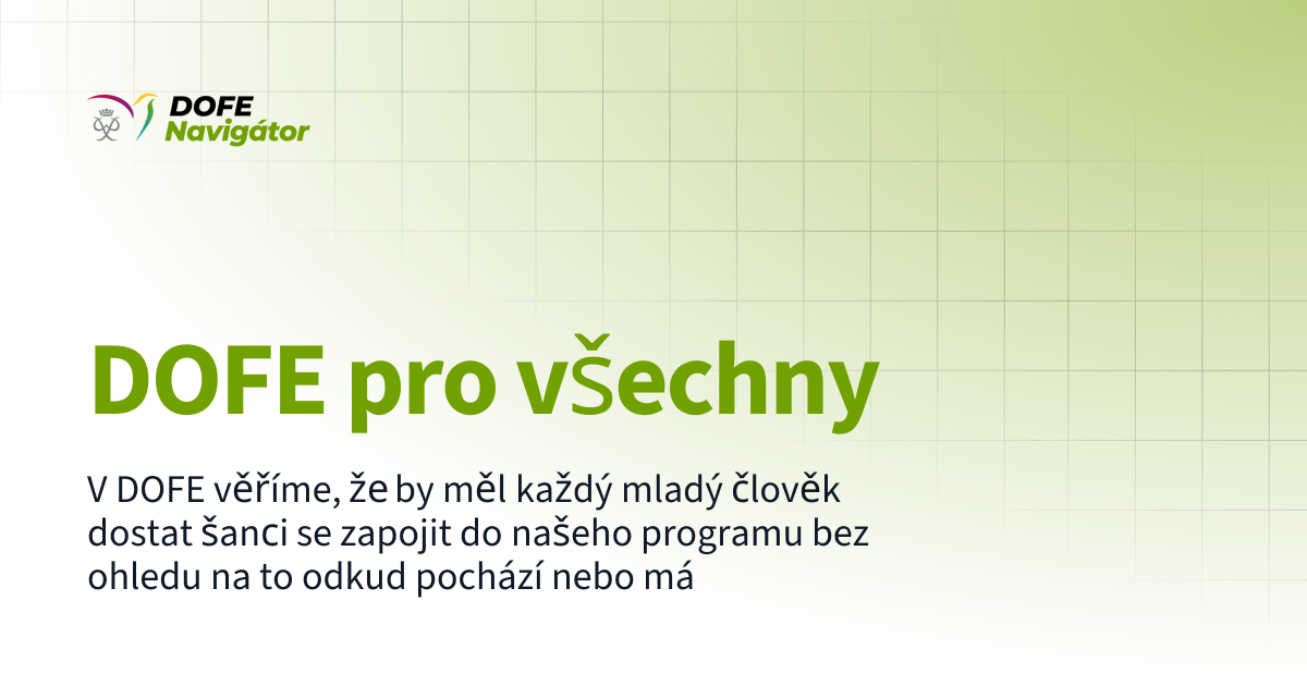 DOFE pro všechny | DOFE Navigátor